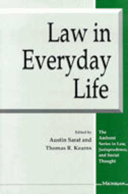 "Law in the Domains of Everyday Life: The Construction of Community and ...